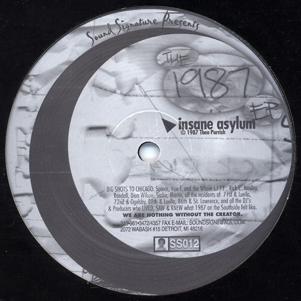 Buy Leron Carson / Theo Parrish : The 1987 EP (12", EP) Online for a ...